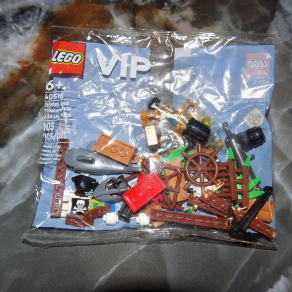 Lego | Toys | Lego 455 Classic Pirate And Treasure Vip Add On Pack ...